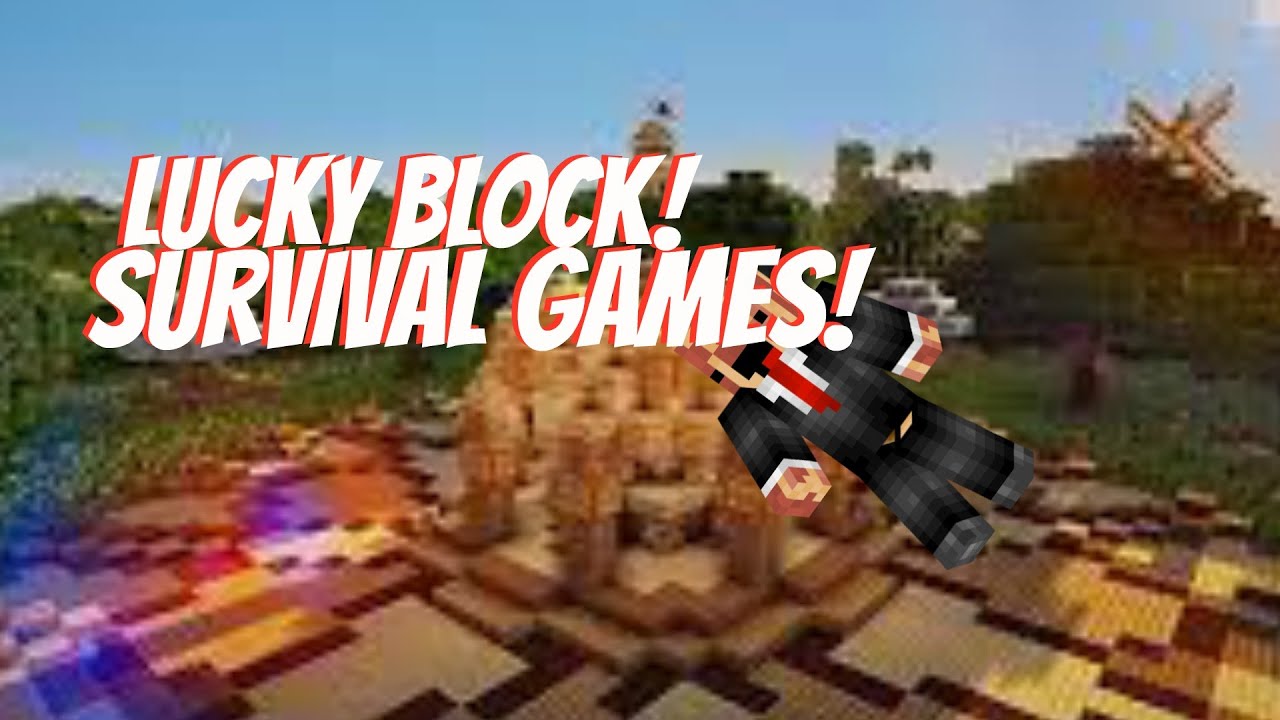 Minecraft Lucky Block Survival Games #2 DESTROYING A TEAM! - YouTube
