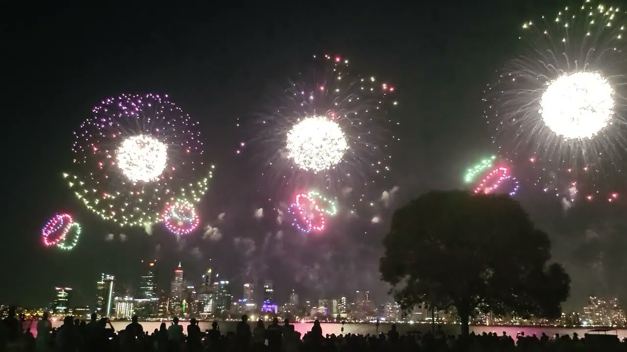 AUSTRALIA DAY FIREWORK 2022/ PERTH FIREWORKS/ PERTH AUSTRALIA - YouTube