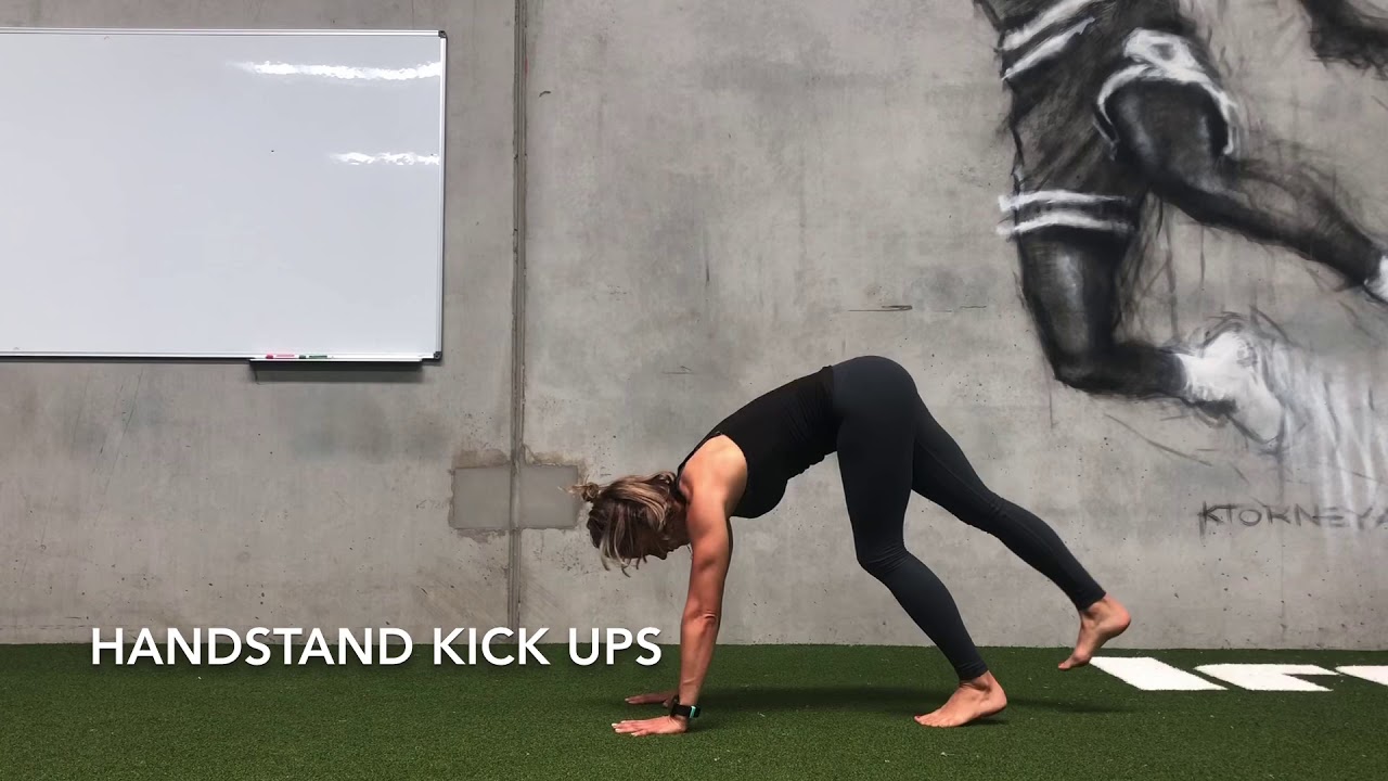 Handstand Kickups - YouTube