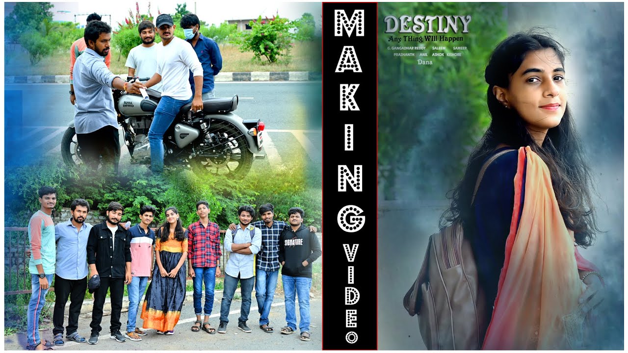 Making Video Of Destiny Short Film || Behind The Scenes - YouTube