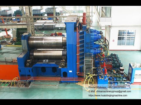 How does a plate bending machine work?
