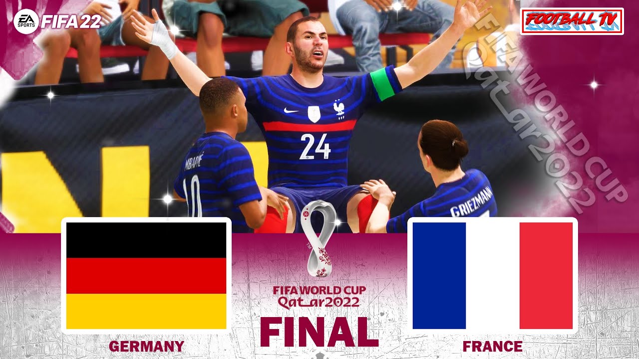 FIFA 22 - GERMANY vs FRANCE | Final FIFA World Cup 2022 | Gameplay PC ...