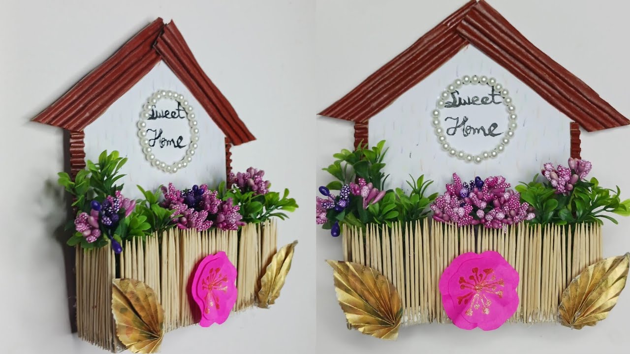 Best out of waste wall hanging/diy wall decor/easy diy home decor from ...