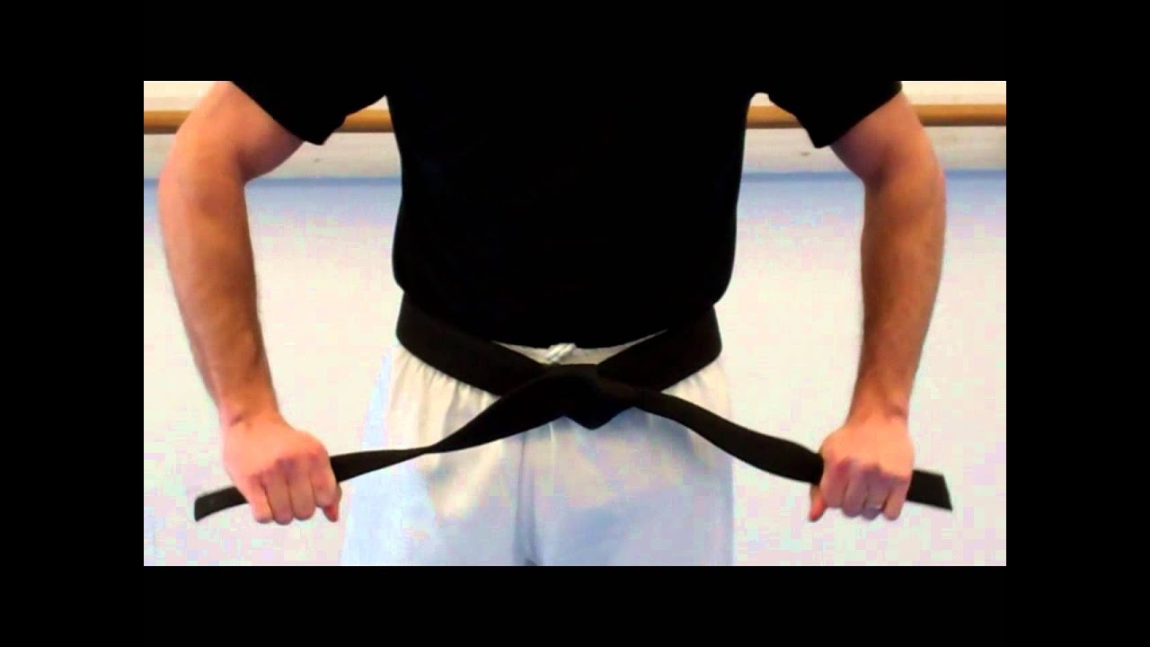 Belt Tying 101 - YouTube