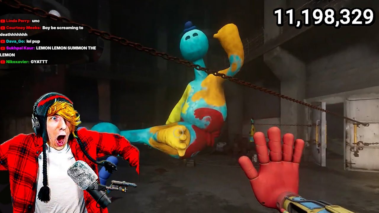 KreekCraft Hacks Poppy Playtime Chapter 4 (Full Stream) - YouTube
