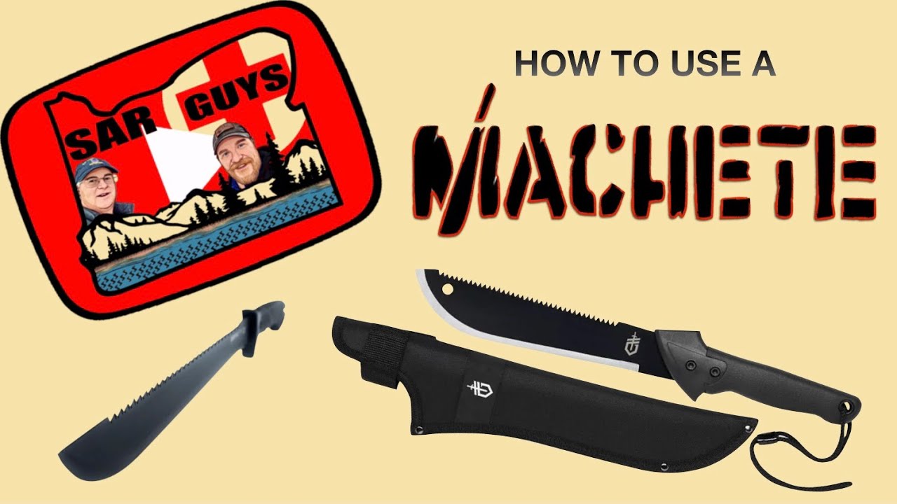 How we use machetes in search and rescue Ep. 37 - YouTube