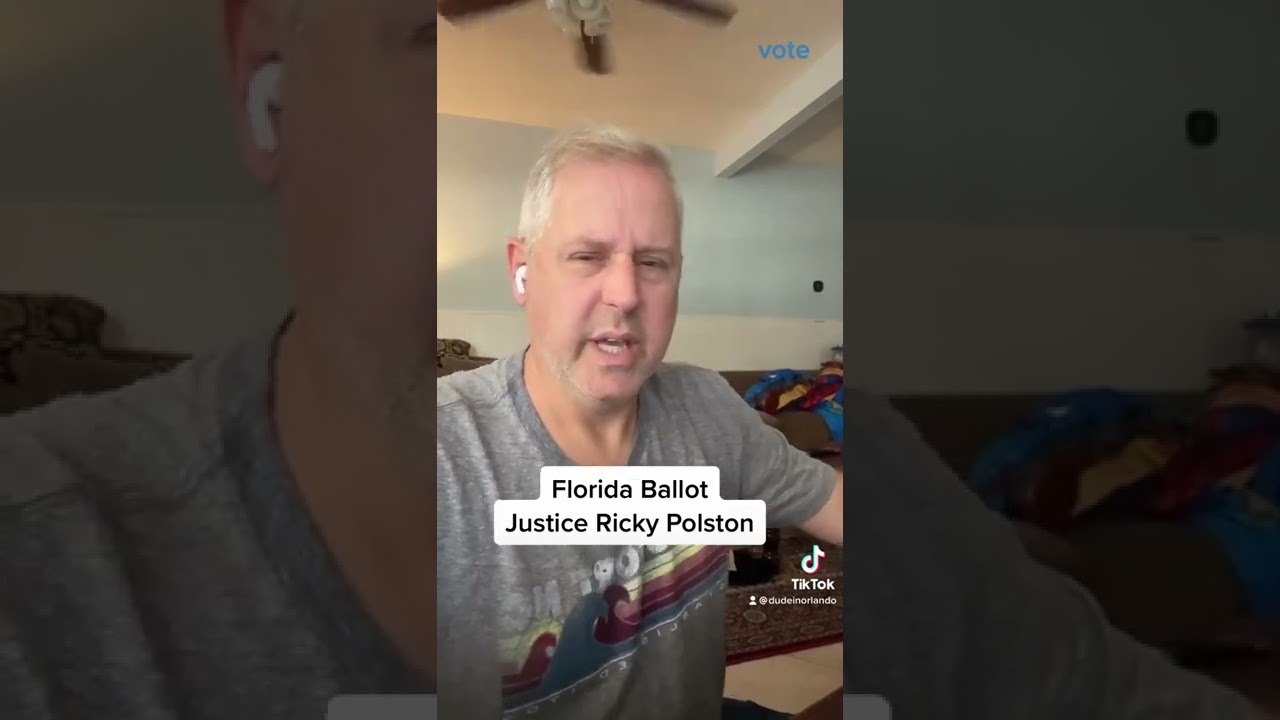 Florida Ballot - Justice Polston - YouTube