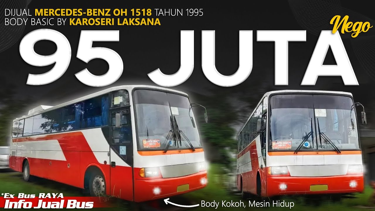 Dijual Bus Legend! Mercy 1518 Body Basic Karoseri Laksana (95 Juta Nego ...
