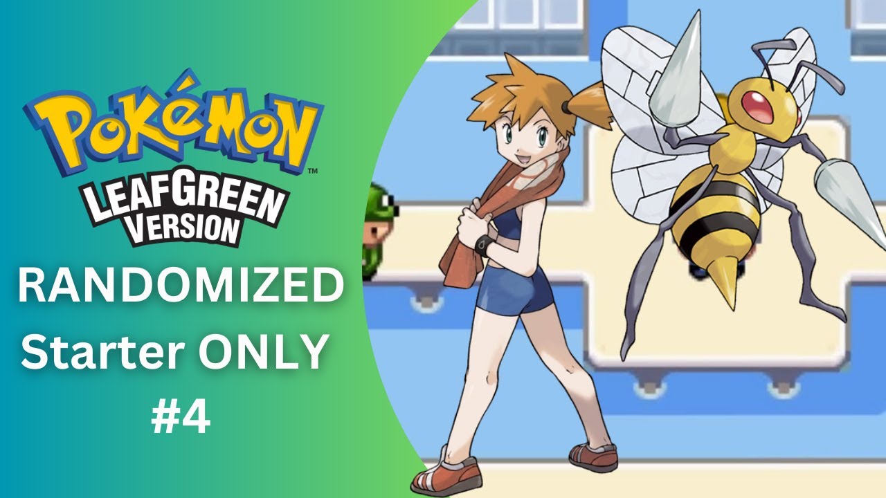 Beating Pokémon Leaf Green With One Randomized Starter Misty And Beedrill 4 Youtube