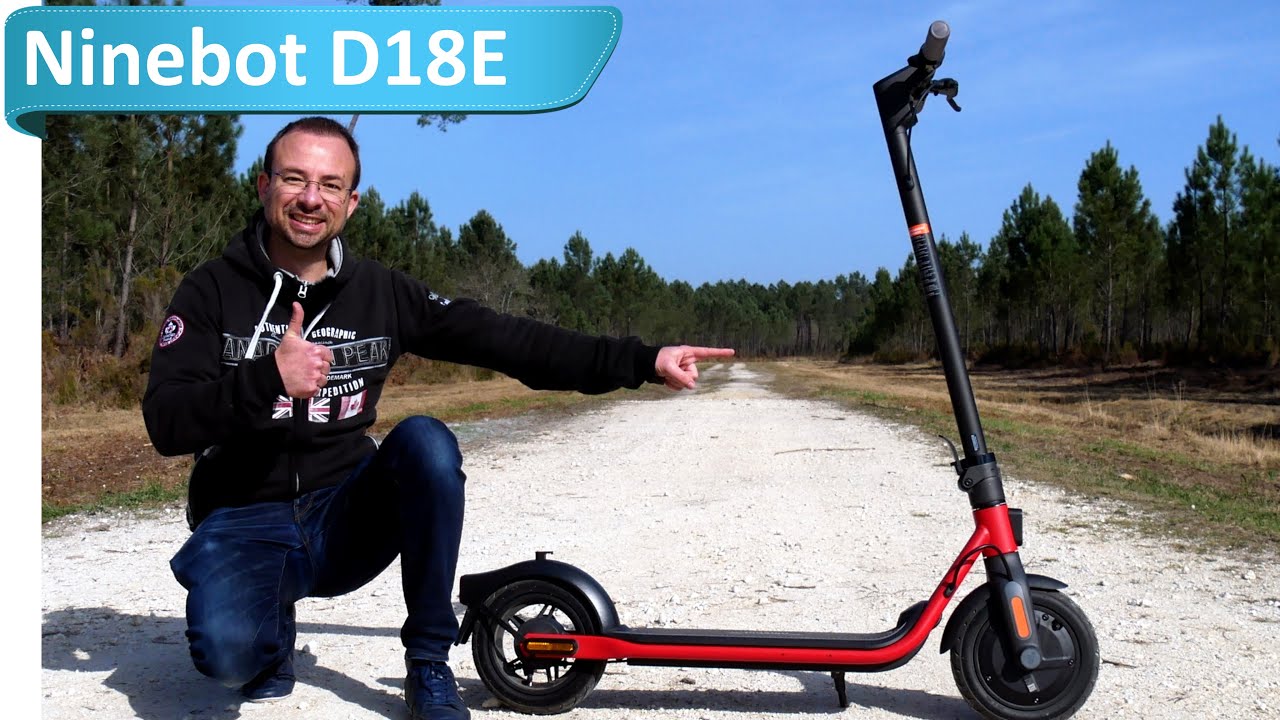 Ninebot D18E en test - La nouvelle trottinette électrique signé Segway ...