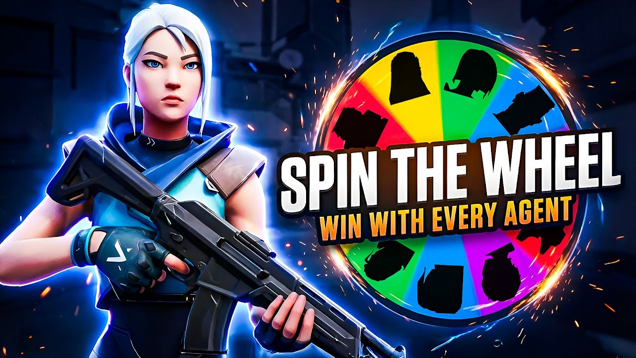 Spin the Wheel Challenge Stream 🎡 Win With Every Agent | Valorant LIVE ...
