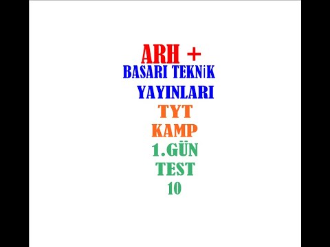 kamp 1 gün test 10
