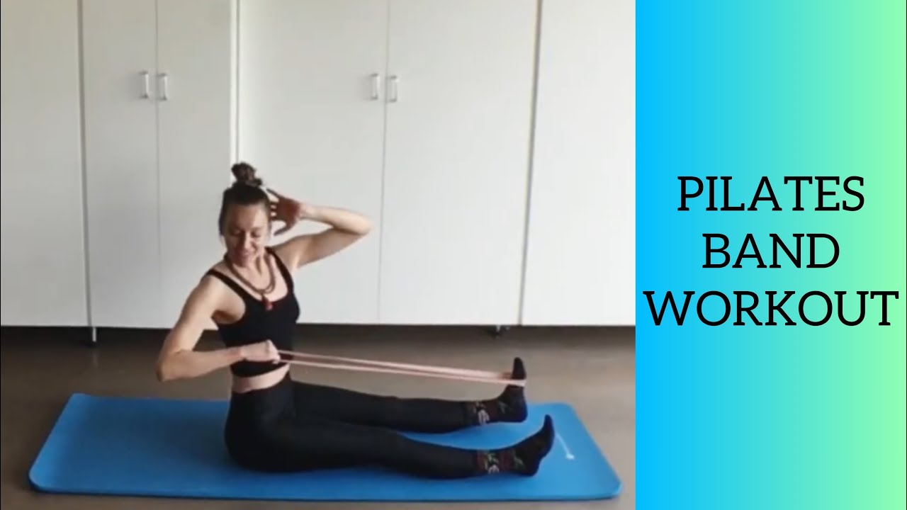 Pilates Band Workout // 30 mins // ABS + ARMS - YouTube