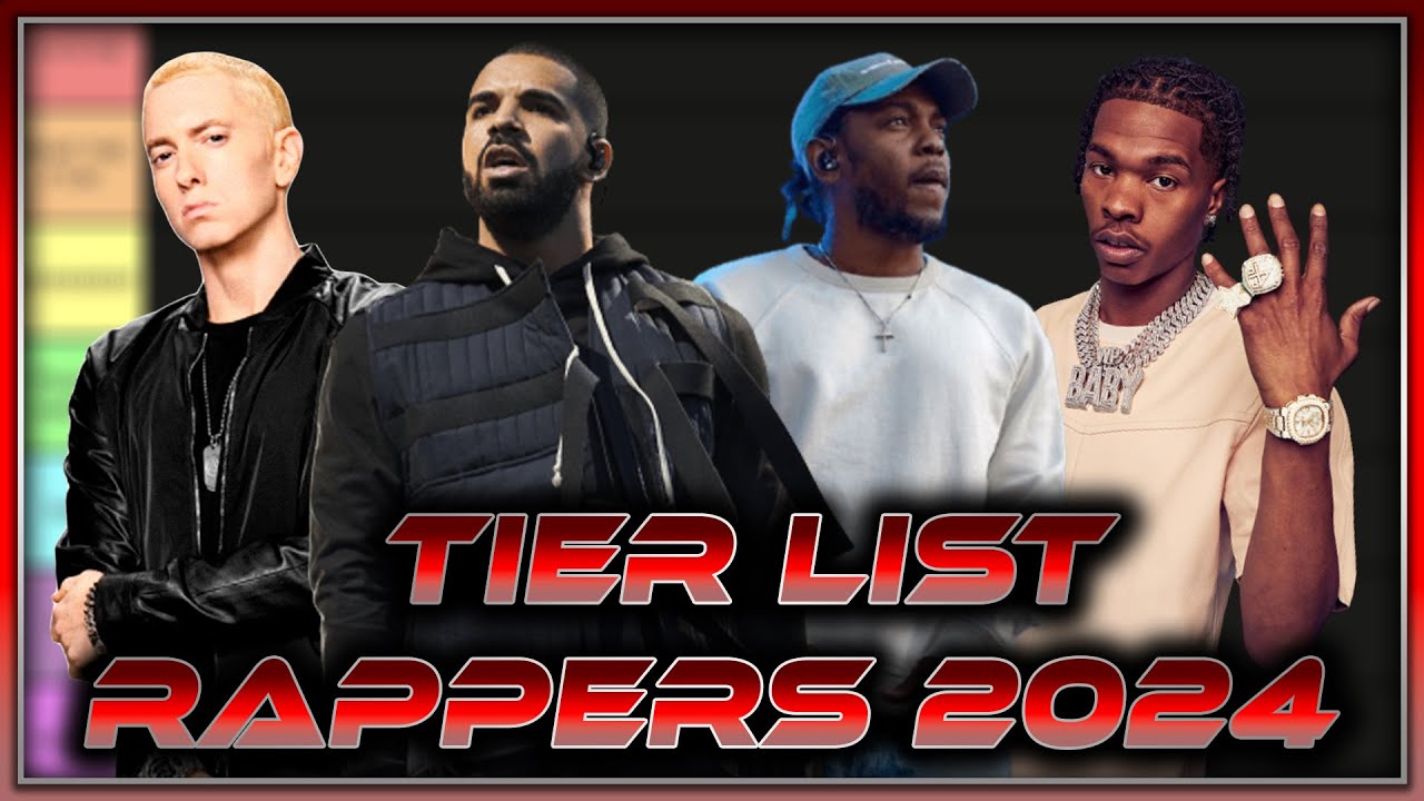 RAPPERS IN 2024 TIER LIST - YouTube