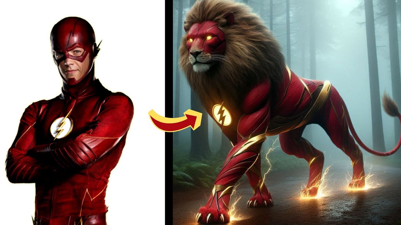 AVENGERS BUT SUPER LION MARVEL & DC CHARACTERS 2025 - YouTube