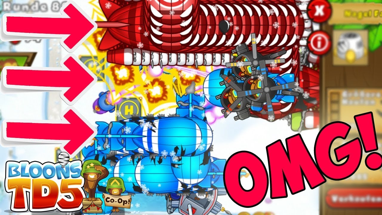 Bloons TD 5 ☆ ULTRA viele MOABS! - YouTube