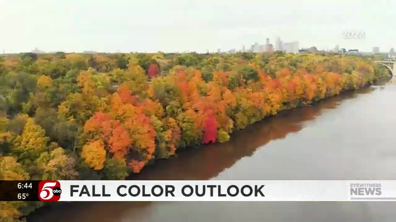 Fall color outlook - YouTube