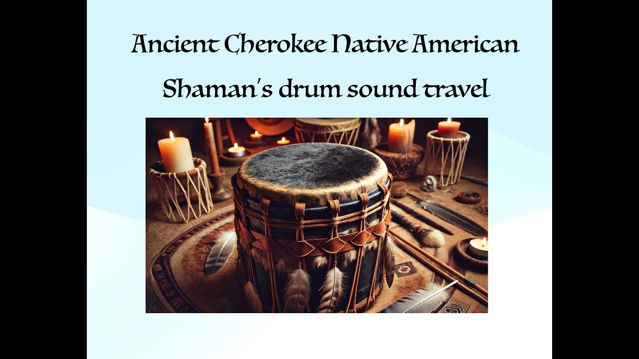 Shaman's ancient Cherokee drum overtone shamanic traveling with ...