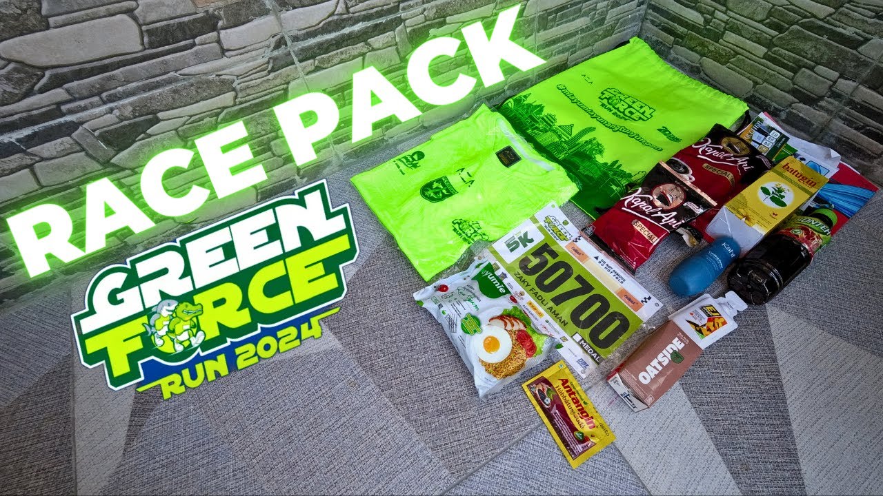 Isi Race Pack Green Force Run 2024 - YouTube