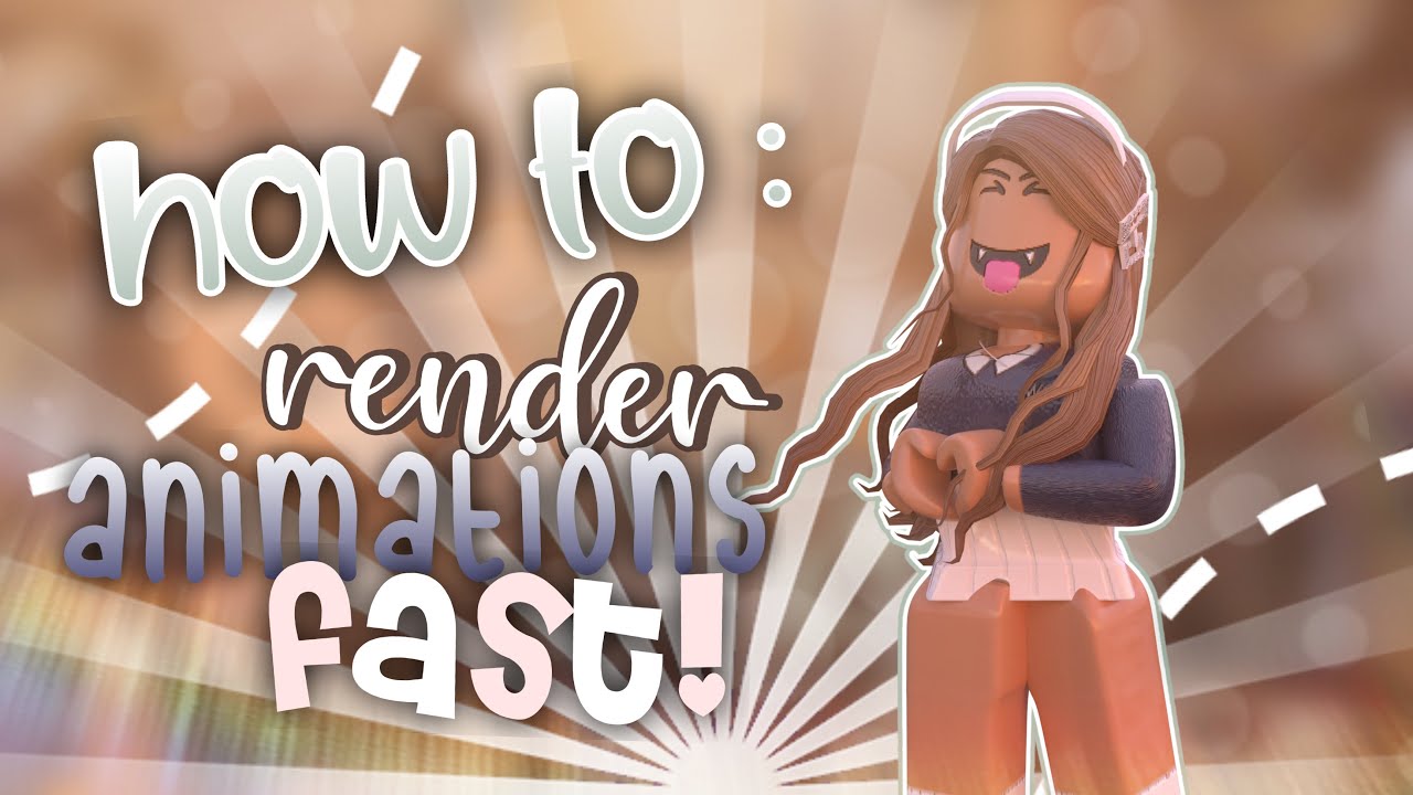 Roblox How To Render Your Animations Faster Blender 2 79 2 8 YouTube Roblox How To Render Your Animations Faster Blender 2 79 2 8 YouTube