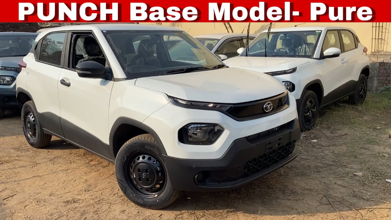 Tata Punch Base Model Pure || Punch Pure 2022 || Punch Base Model 2022 ...