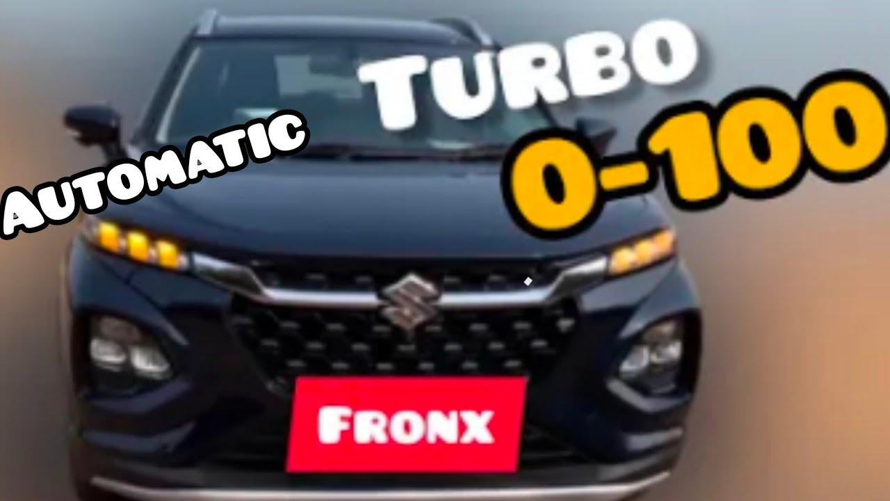 Fronx turbo acceleration 0-100 😱sec..Automatic - YouTube