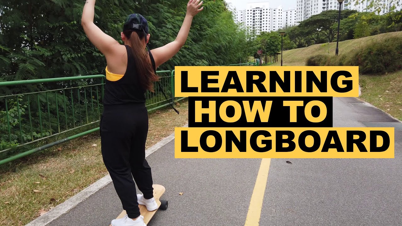 LEARNING to LONGBOARD - VLOG 014 - YouTube