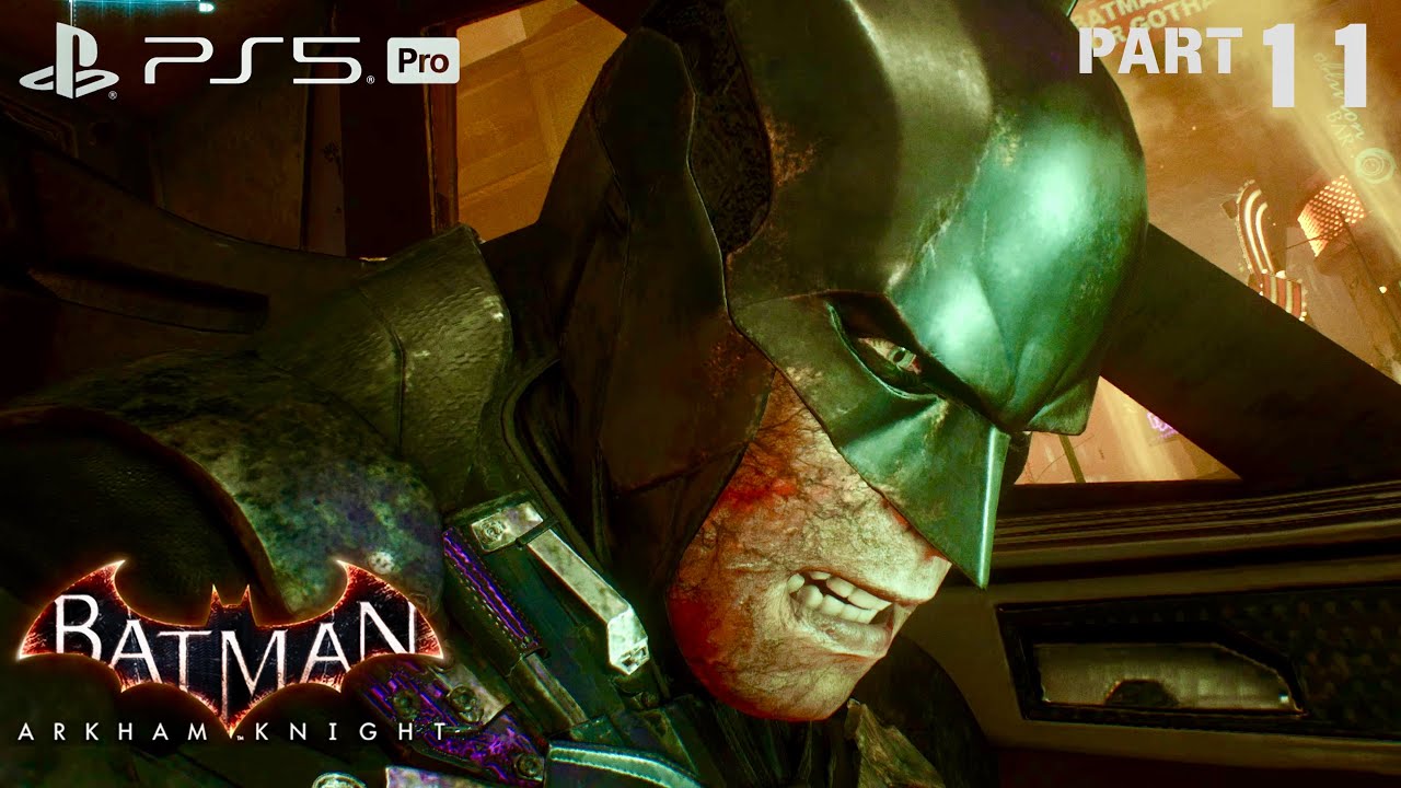 BATMAN: ARKHAM KNIGHT Walkthrough Gameplay Part 11 (PS5 PRO 4K 60FPS ...