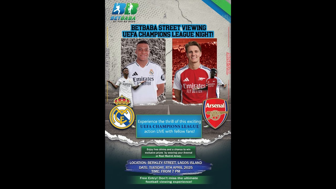 Champions League Street Viewing with BetBaba – Lagos Edition! - YouTube