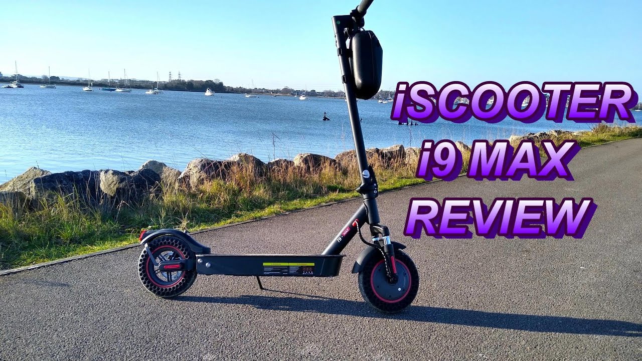 iSCOOTER i9MAX 500W E-SCOOTER REVIEW ★ - YouTube