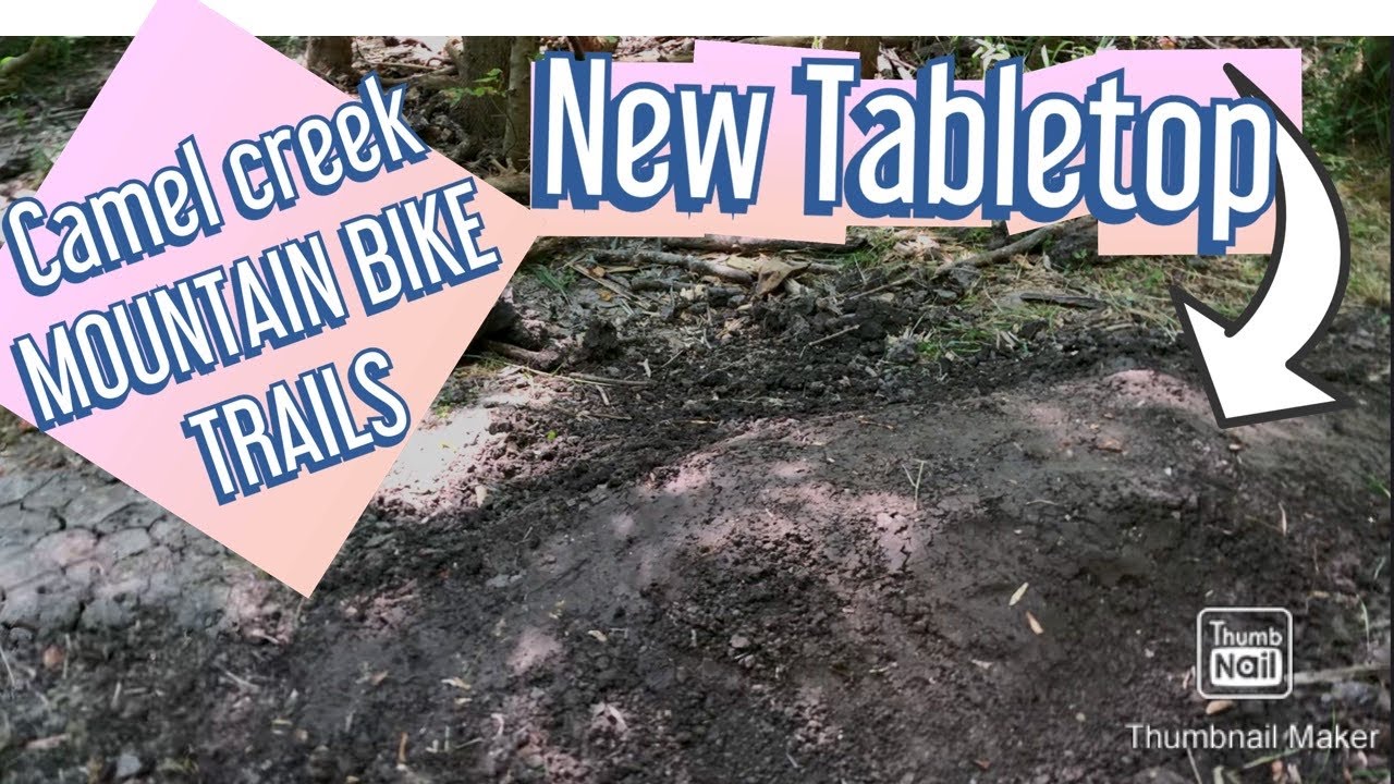 Building a mini mountain bike table top(Camel Creek) - YouTube