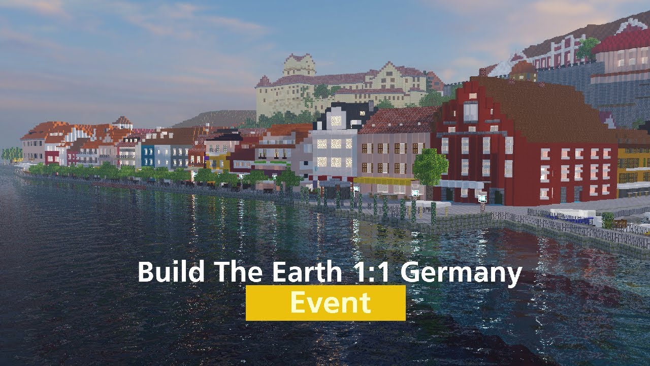 Meersburg, Germany 1:1 | Minecraft Build The Earth Event - YouTube