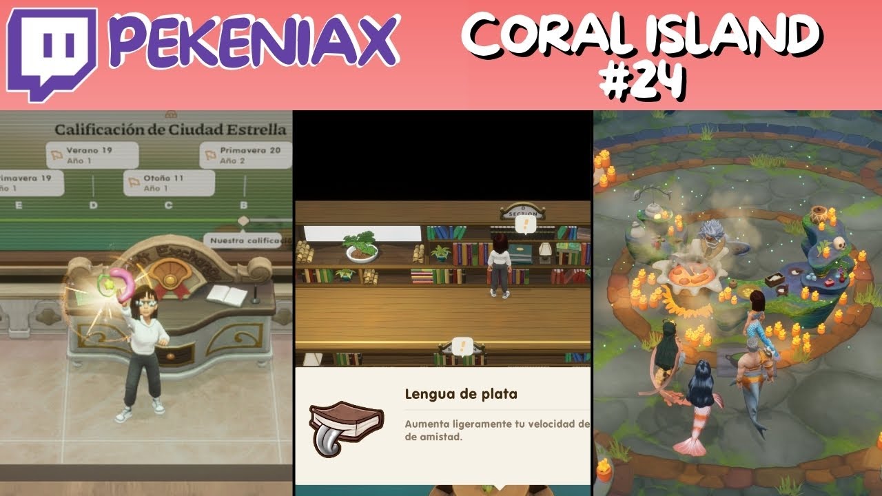 Coral Island #24 - ¿La princesa Miranjani quiere subir a la superficie ...