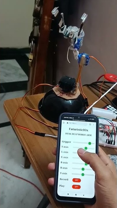 Robot arm project - YouTube