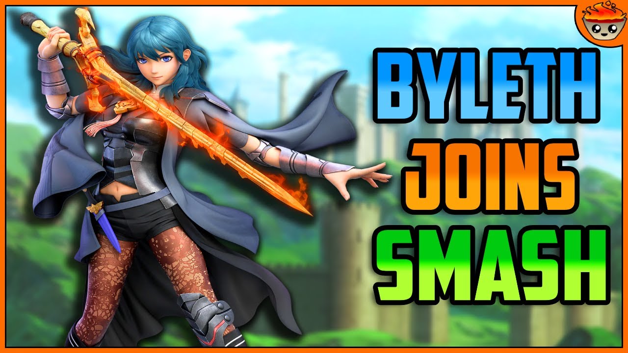 Byleth Joins Smash (Super Smash Bro Ultimate Byleth Montage) - YouTube