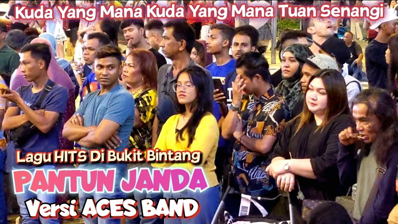 🔥Lagu HITS PANTUN JANDA'.. Menghiburkan..Versi ACES BAND (Abg Long ...