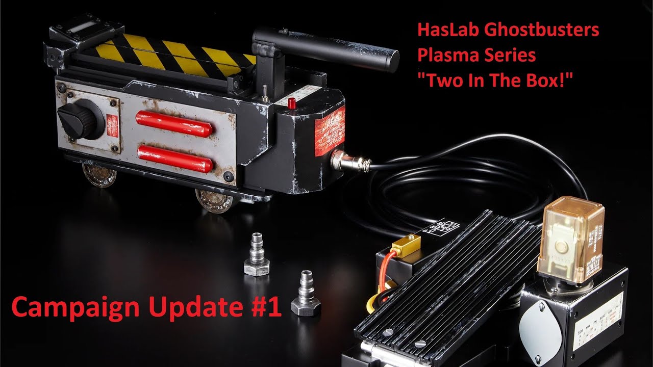 HasLab Ghostbusters Plasma Series - "Two In The Box!" Ghost Trap and P ...