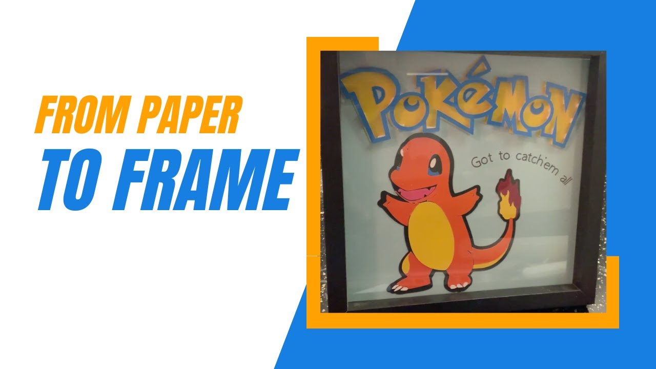 From Paper to Frame: My Process of Making Charmander Wall Art w ...