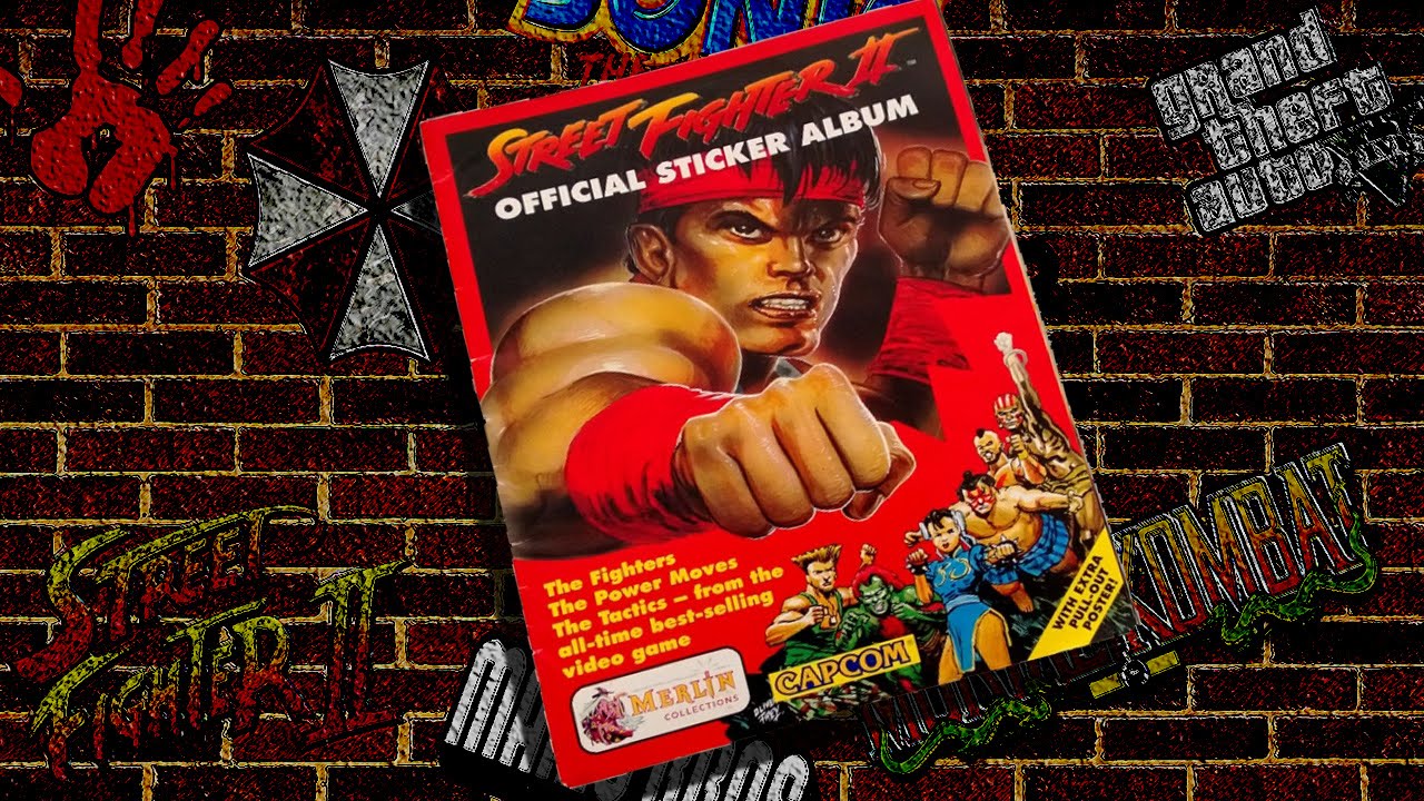 Street Fighter II Sticker Album - YouTube