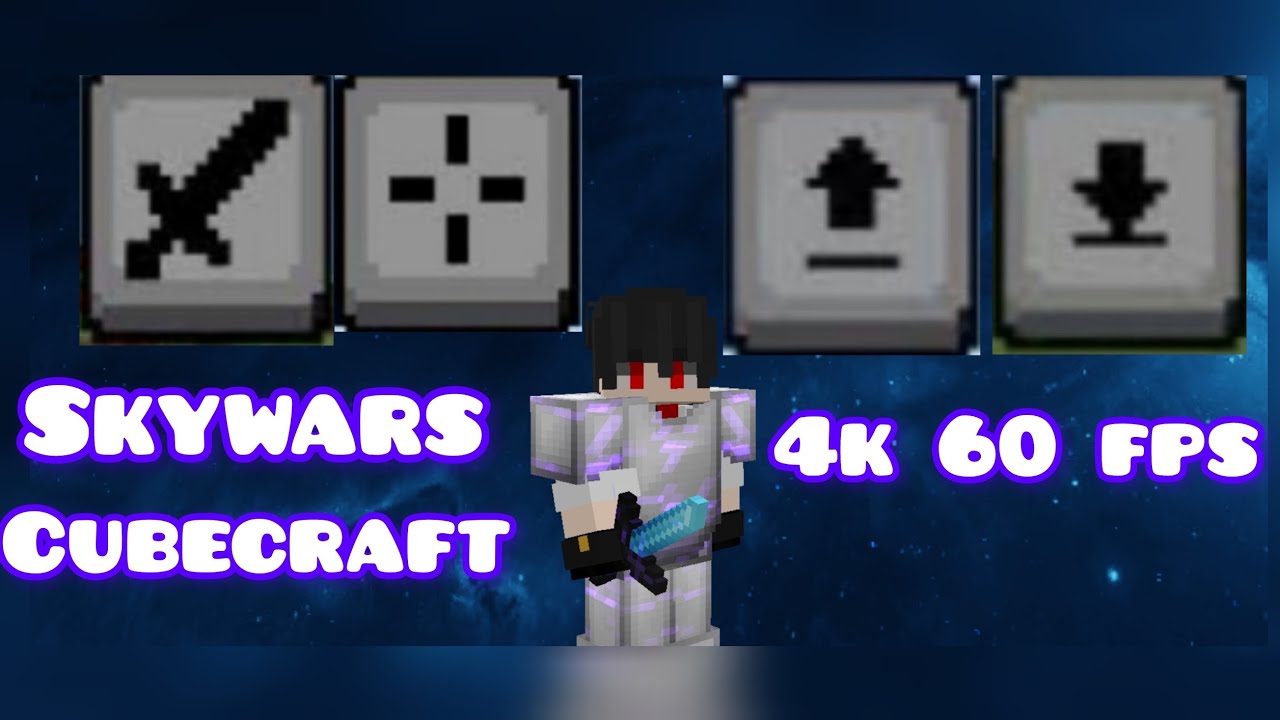 SKYWARS CUBECRAFT | 4K 60 FPS | MOBILE GAMEPLAY - YouTube