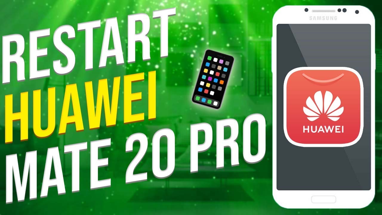 How To Restart Huawei Mate 20 Pro (EASY!) - YouTube