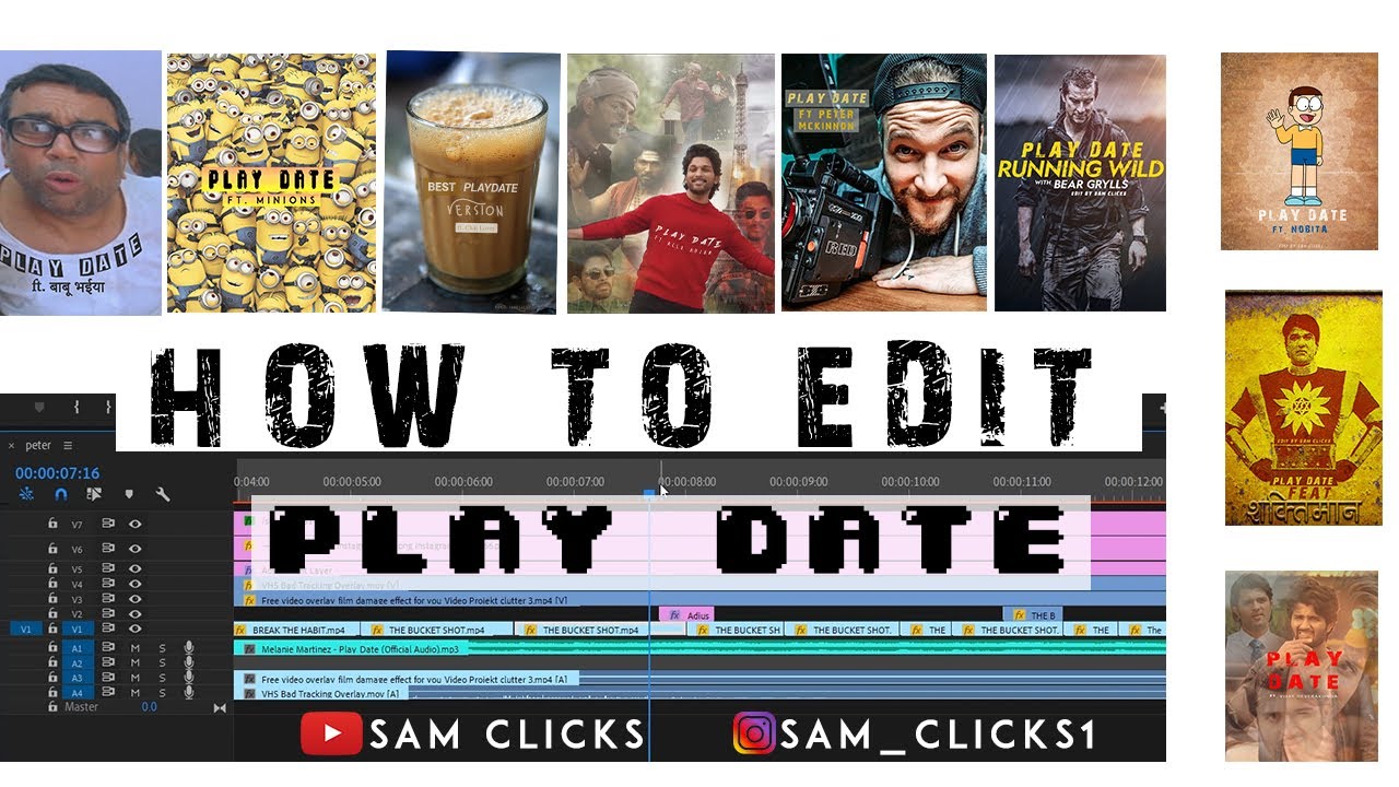 How to Edit Play Date Easily Tutorial | #playdateedit #premierepro # ...