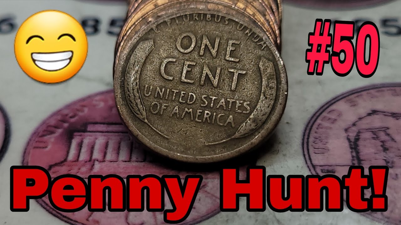 LET'S SEARCH PENNIES! - COIN ROLL HUNTING PENNIES (HUNT & FILL #50 ...