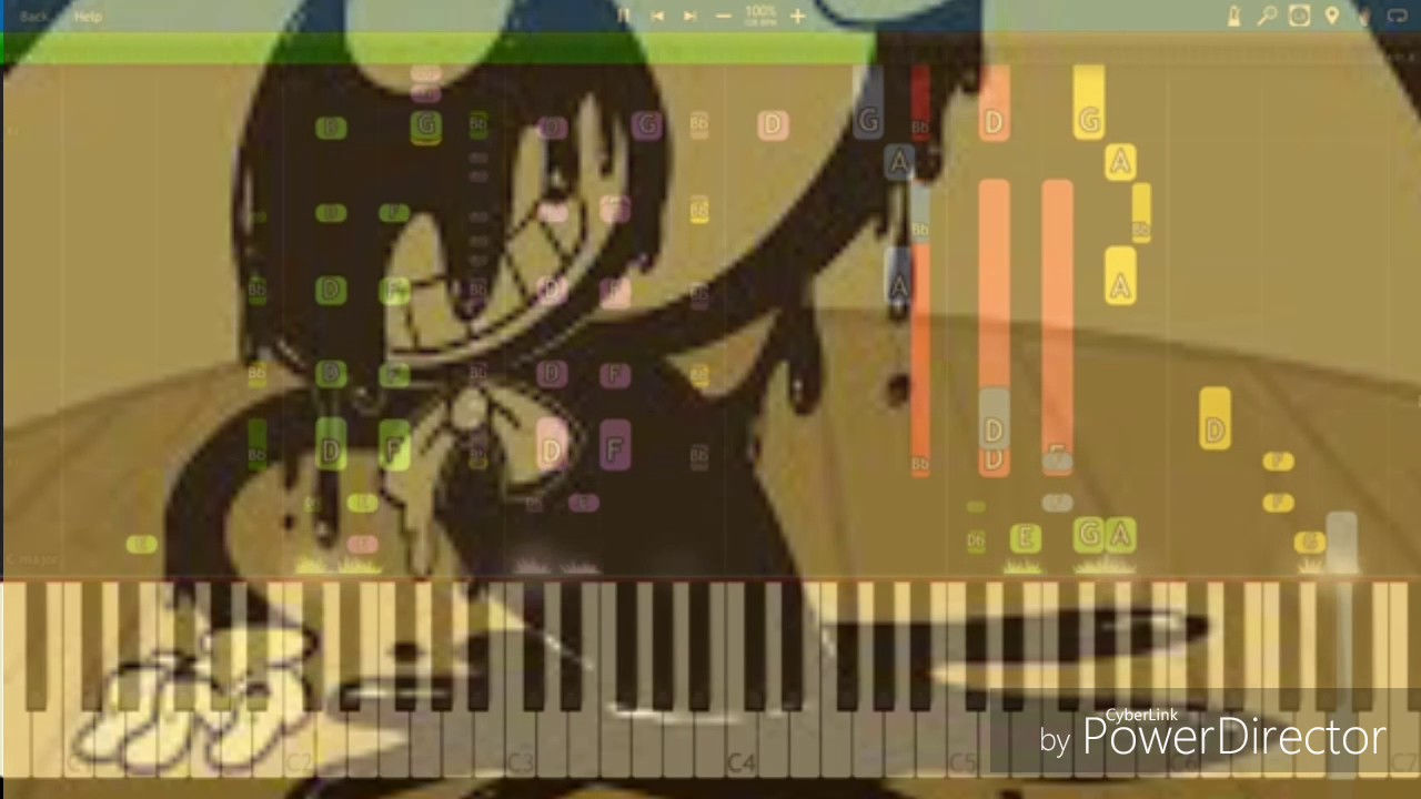 Bendy and the ink machine(piano impossível)(descrição) - YouTube