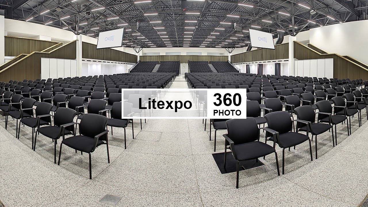 Litexpo exhibitions and congresses centre | 360 video - YouTube