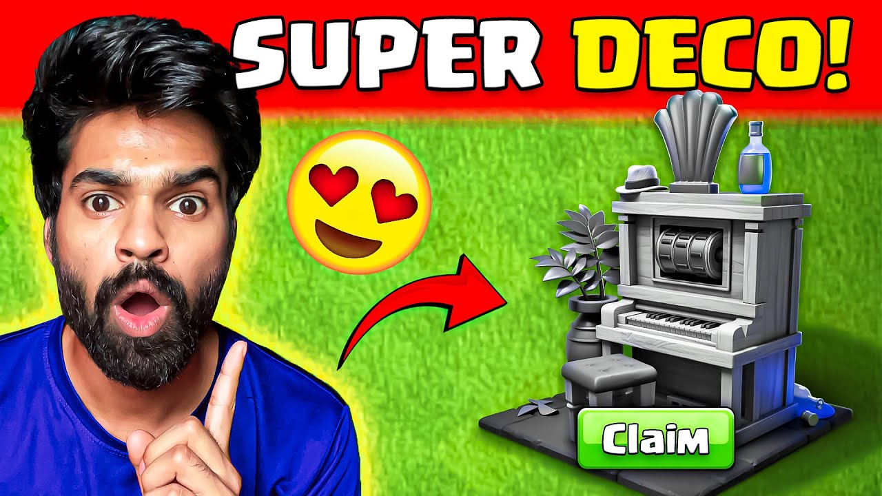 I Got This Super Decoration by Supercell in Clash of Clans! Jingle ...