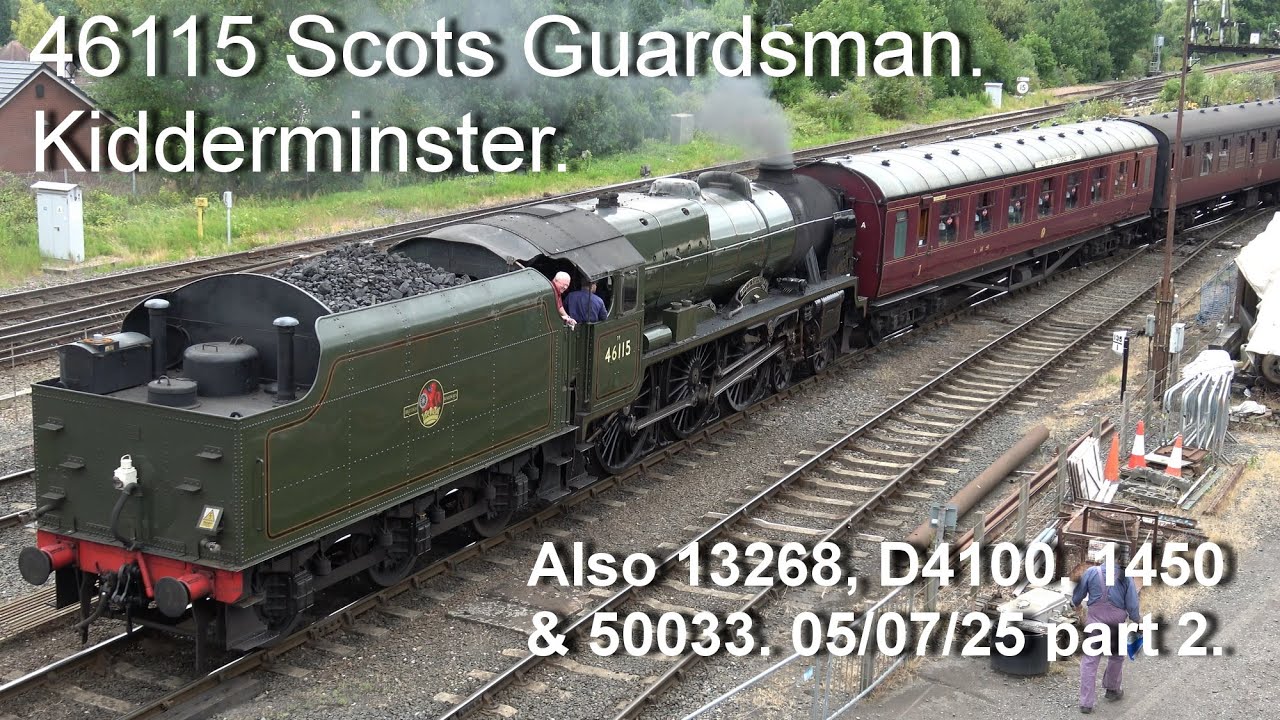 13268, D4100, 46115 Scots Guardsman, 1450 & 50033. Kidderminster, 05/07 ...