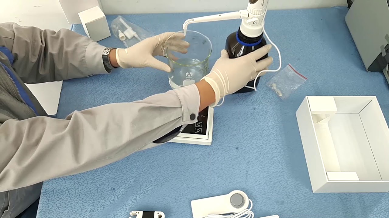 dFlow electric bottle- top dispenser - YouTube