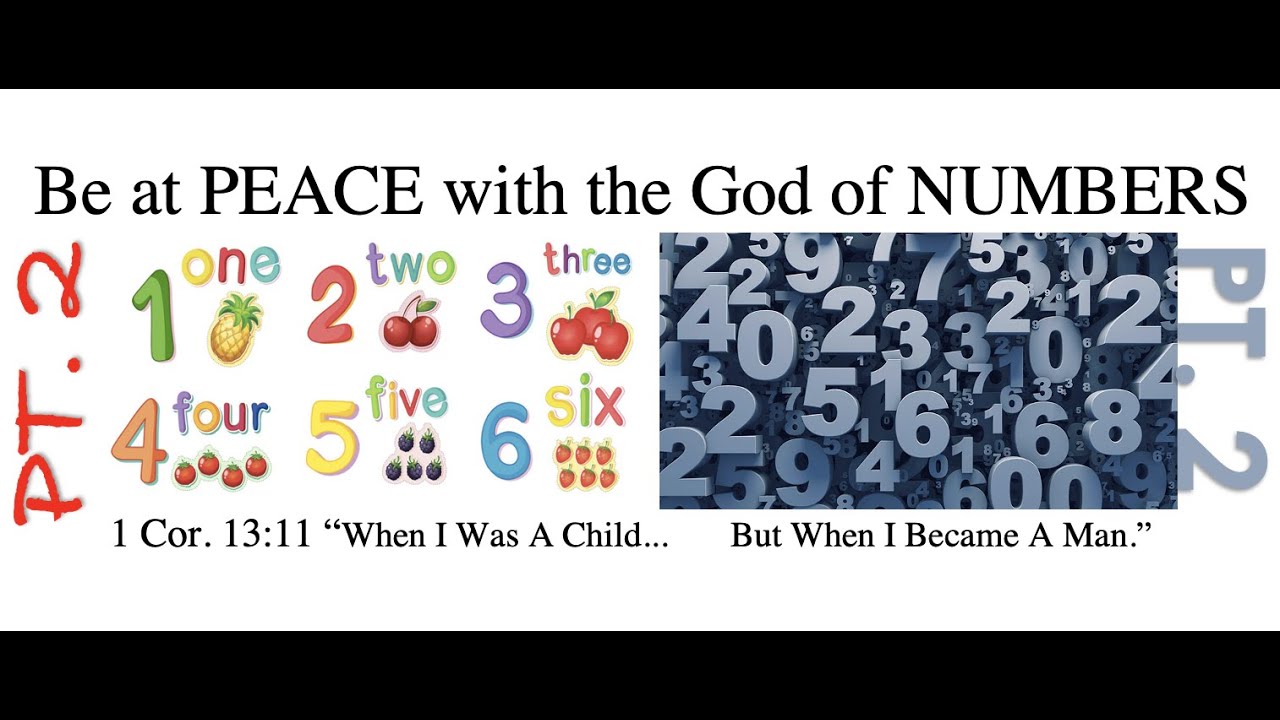 Be at PEACE with the GOD of NUMBERS pt 2 - YouTube