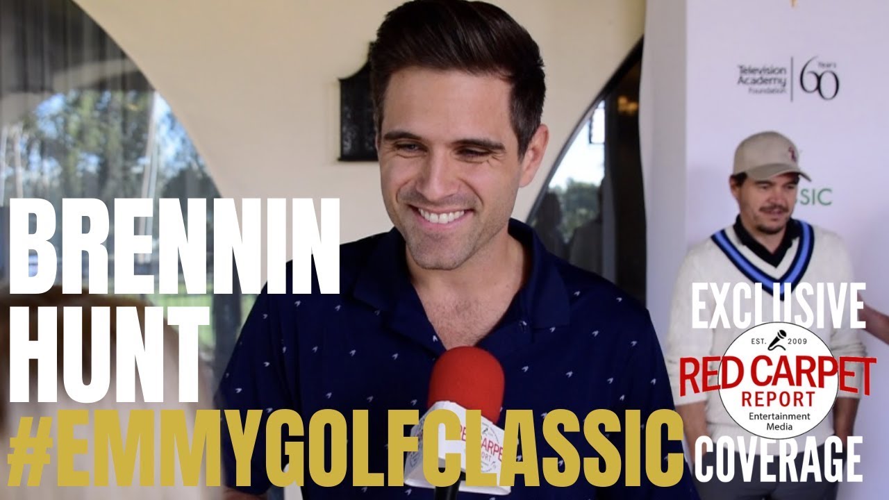 Brennin Hunt interviewed at 20th Annual Emmys Golf Classic Fundraiser # ...